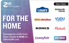 For The Home - ZillionsGift.com |The Gift Card Shop